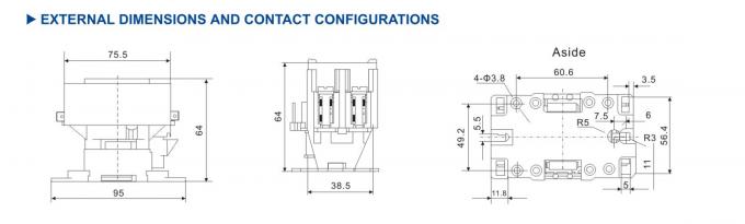 415V Electric Motor Contactor
