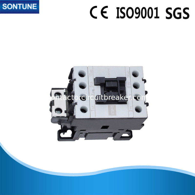 Plastic 3 Phase Magnetic Contactor , Contactor Normally Open And ...