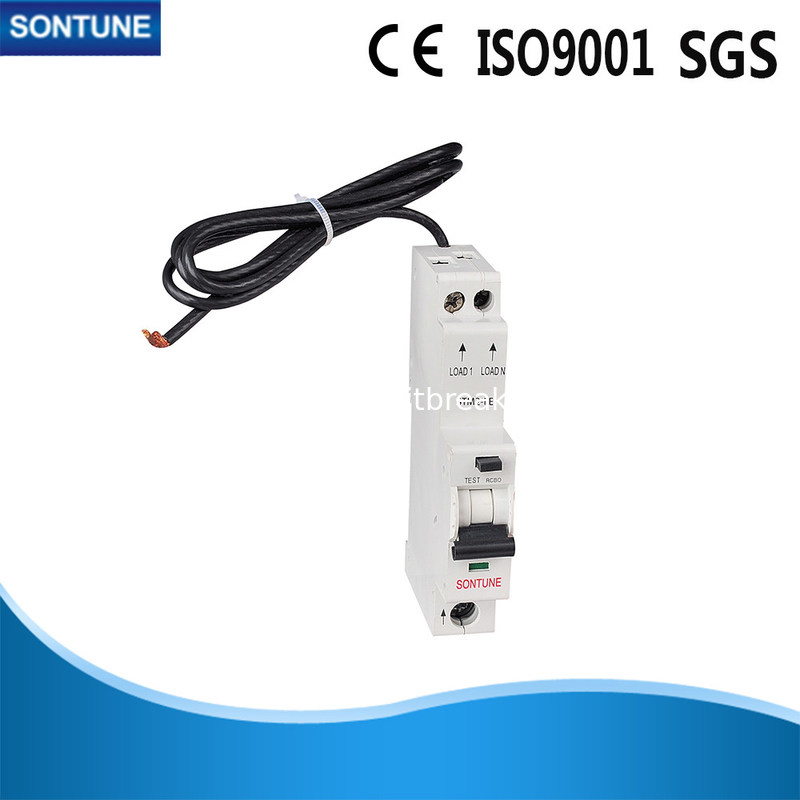 STM2-LE 4.5KA Single Phase RCBO High Short Circuit Current Withstand ...