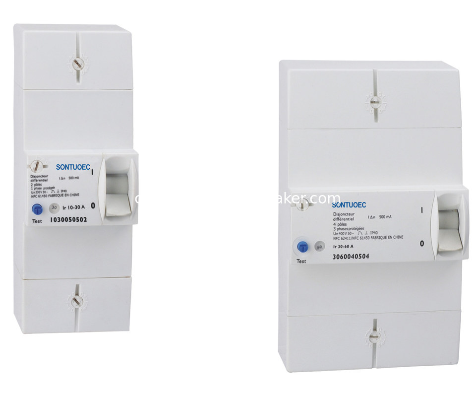 30A to 60A adjustable current operated earth leakage circuit breaker ...