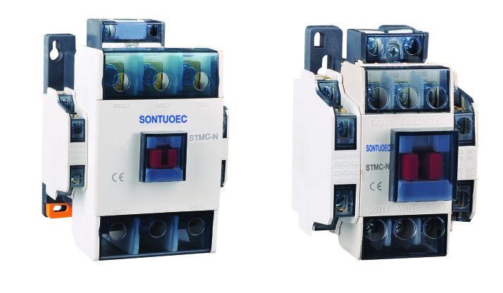STMC IEC Standard 100 Amp 3 Phase Contactor 240V Silver Texture