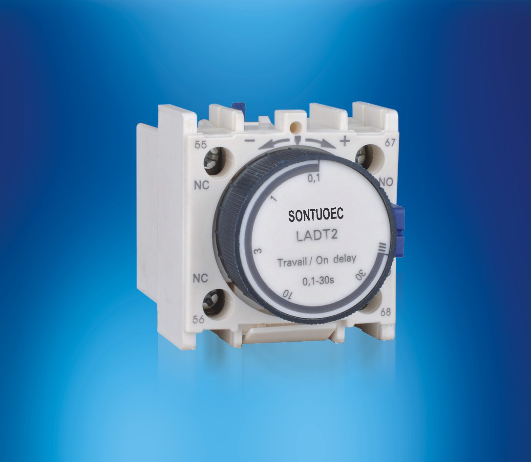 PA66 3 Pole 150A Time Delay Auxiliary Contactor Block